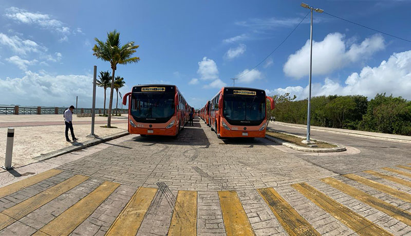 Mercedes-Benz Autobuses impulsa la movilidad en Cancún, 1era entrega de ...