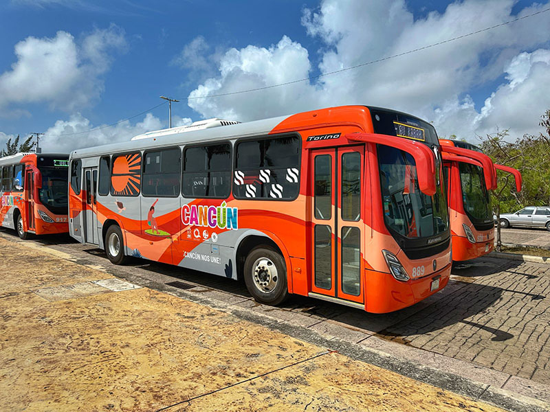 Mercedes-Benz Autobuses impulsa la movilidad en Cancún, 1era entrega de ...